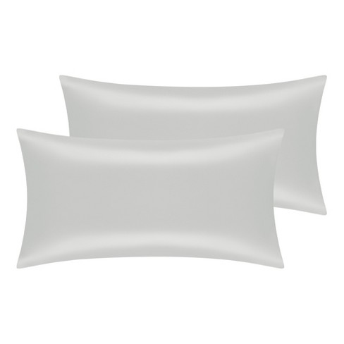 Unique Bargains Breathable Satin Solid Envelope Closure Pillowcase 2 ...