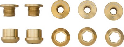 Wolf Tooth 1x Alloy Chainring Bolts Set Of 5- Red : Target