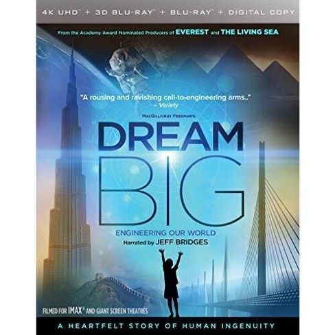 Dream Big: Engineering Our World (4k/uhd) : Target