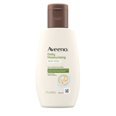 Aveeno Daily Moisturizing Body Wash With Soothing Oat - Trial Size - 2 ...