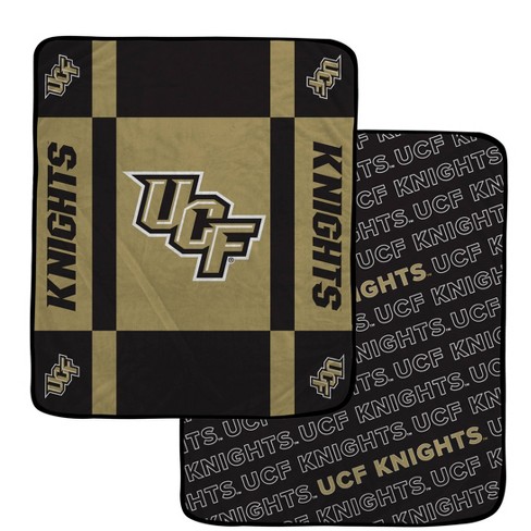 Ncaa Ucf Knights Reverse Block Double Sided Ultra Cozy Blanket : Target