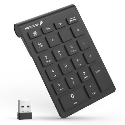 Insten Usb Numeric Keypad, Portable Mini Wired Numpad, 18 Keys ...