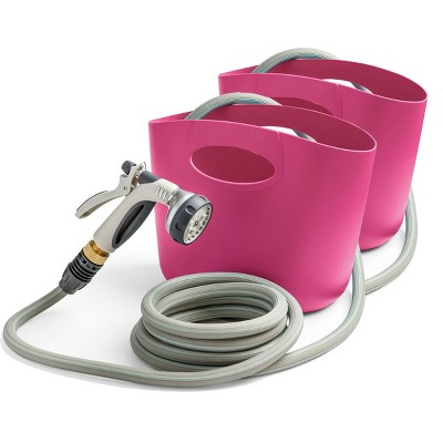 G.F. Garden 3/8 in. dia. x 50 ft. Lightweight Garden Hose with ...