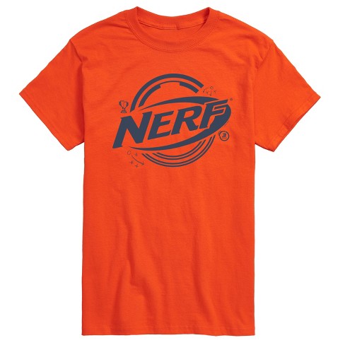 Men's Nerf Element Logo Short Sleeve Graphic T-shirt - Orange - Large ...
