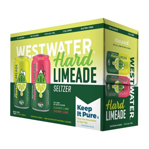 Uinta Westwater Limeade Cherry Duo Seltzer - 12pk/12 Fl Oz Cans : Target