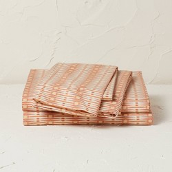 Printed Pattern Percale Cotton Sheet Set - Poppy & Fritz : Target