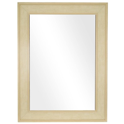 Wallbeyond 30"x40" Natural Wash Wood Mirror : Target