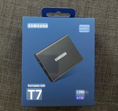SAMSUNG T7 Portable 1TB USB 3.2 External SSD MU-PC1T0T/AM : Target