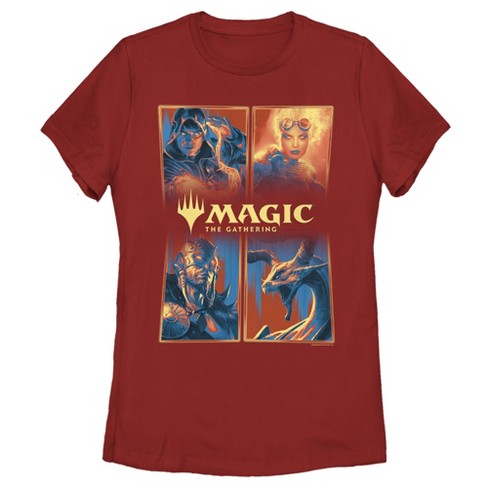 Women's Magic: The Gathering Character Panels T-shirt - Red - Small ...