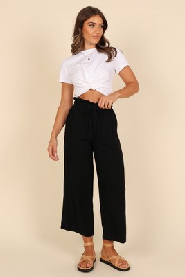 Petal And Pup Womens Hawthorne Pant - Black, 6 : Target