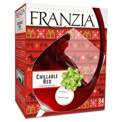 Franzia Chillable Red Blend Wine - 5l Box : Target