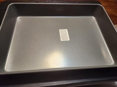 9"x13" Nonstick Aluminized Steel Cake Pan Gray - Figmint™ : Target