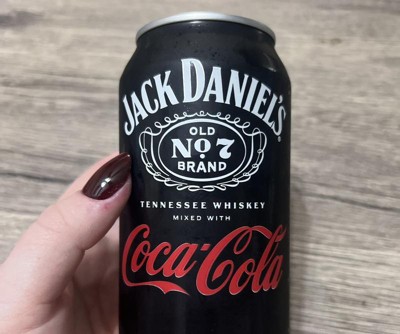 Jack Daniel's Rtd Jack & Coke - 4pk/355ml Cans : Target