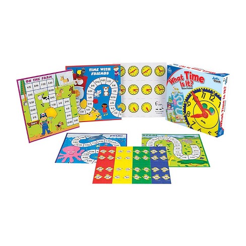 Carson Dellosa Education What Time Is It? Board Game, Grade K-3 : Target