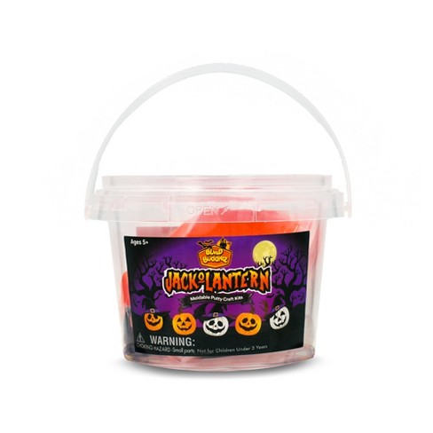 Build Buddiez Moldable Putty Craft Kits - Jack-o-lanterns (6-pack) : Target