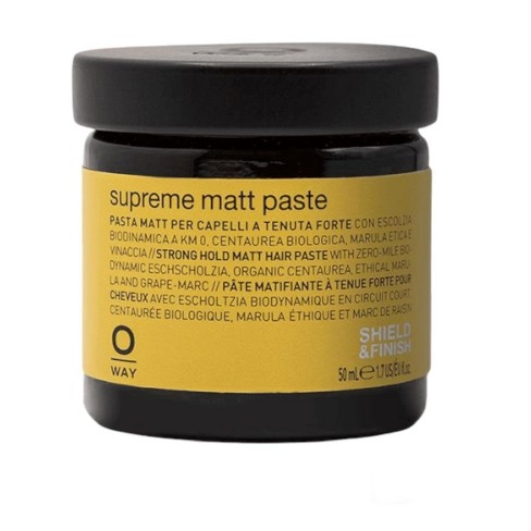 Oway Supreme Matt Paste (1.7 Oz) | Strong Hold Texturizing Paste For ...