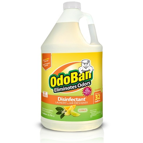 Odoban Disinfectant Concentrate And Odor Eliminator, 1 Gallon, Citrus ...