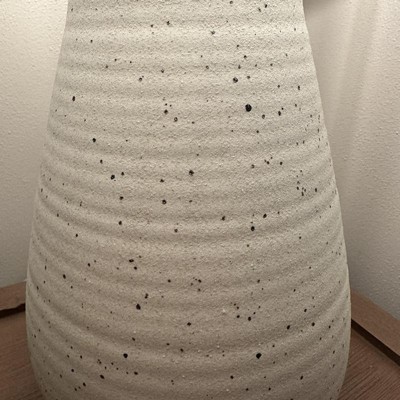 Ceramic Speckled Table Lamp White (includes Led Light Bulb) - Threshold ...