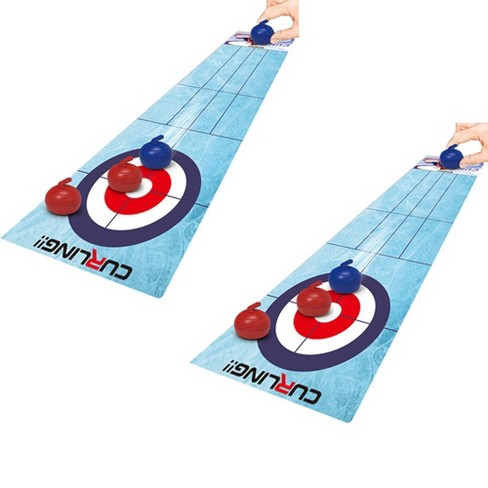 Zummy Curling Table Game For Family Party, Curling Boardgame For Kids ...