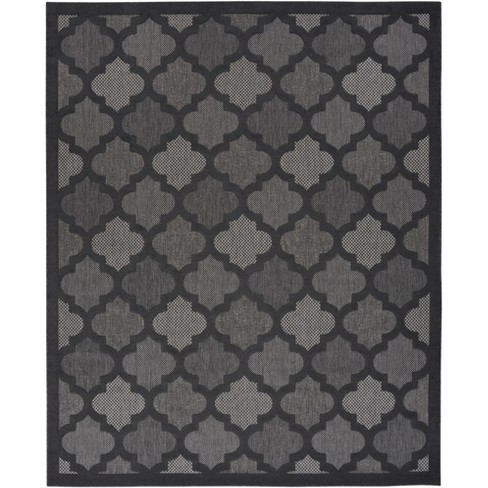 Nourison Easy Care Trellis Flatweave Indoor Outdoor Area Rug 12' X 15 ...