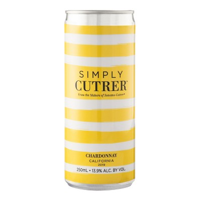 Simply Cutrer Chardonnay - 4pk/250ml Cans : Target