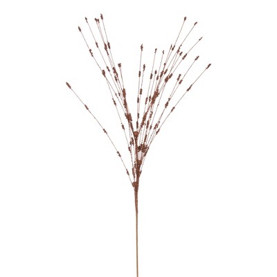 Vickerman 36" Copper Berry Glitter Spray, 6 Per Bag. : Target