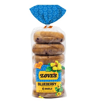 Love's Blueberry Bagel - 18oz : Target
