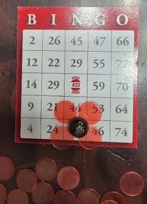 Game Gallery Wood Bingo Set : Target