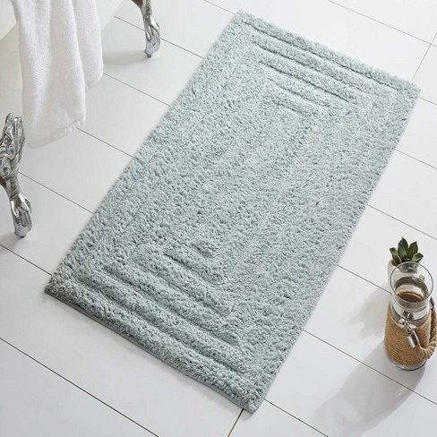 Knightsbridge Diagonal Racetrack 100% Cotton Reversible Bath Rug 21 X ...