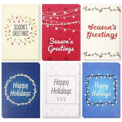 Sustainable Greetings 36 Pack Christmas Cards With Envelopes For ...