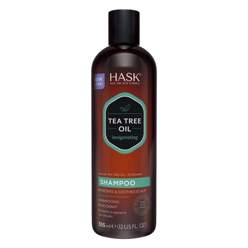 Hask Tea Tree & Rosemary Oil Scalp Care Shampoo - 12 Fl Oz : Target