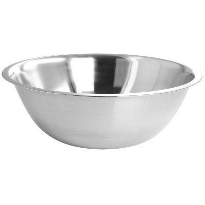 Winco Mixing Bowl, Economy, Stainless Steel, 20 Quart : Target