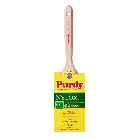 Purdy Nylox Elasco 3 In. Soft Flat Trim Paint Brush : Target