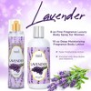 Freida & Joe Lavender Fragrance Lotion & Body Mist Set : Target
