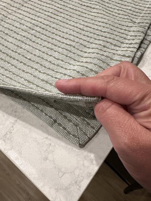 14"x72" Pebble Textured Woven Table Runner Cream - Hearth & Hand™ With ...