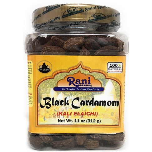 Black Cardamom Pods (kali Elachi) - 11oz (312g) - Rani Brand Authentic ...