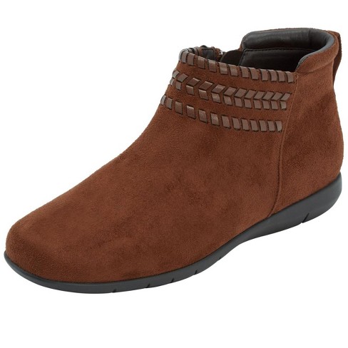Comfortview Women's Wide Width The Farren Bootie : Target
