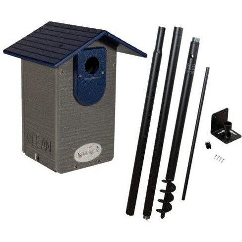 Jcs Wildlife Ultimate Eastern And Western Bluebird House With Universal ...