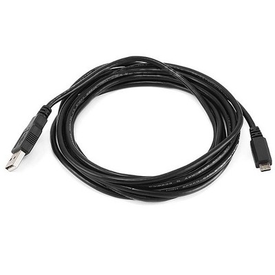 Monoprice Usb Cable - 10 Feet - Black | Micro Usb / Micro-b 2.0 A Male ...