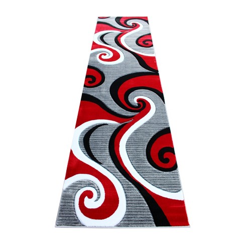 Masada Rugs Sophia Collection 3'x10' Modern Contemporary Hand Sculpted ...