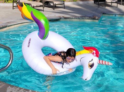 Poolmaster 48" Unicorn Inflatable Swimming Pool Party Float : Target