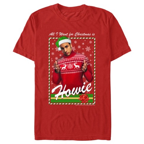 Men's Backstreet Boys Howie All I Want For Christmas T-shirt : Target