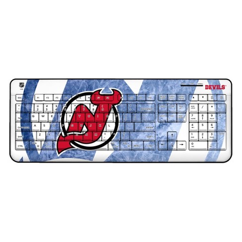 Keyscaper New Jersey Devils Ice Tilt Wireless Usb Keyboard : Target