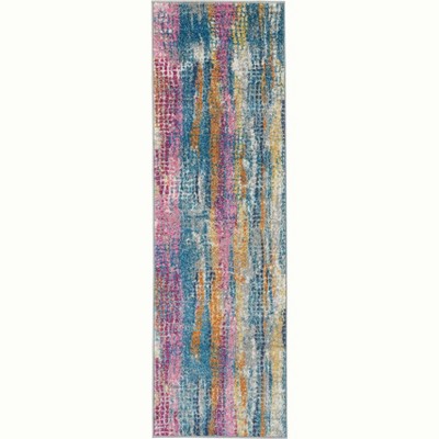 Celestial Ces08 Atlantic Area Rug Colorful Contemporary Abstract By ...