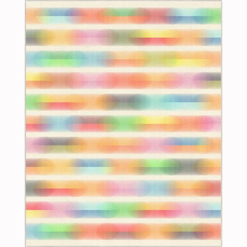 Well Woven Geometric Modern Washable 7'10" X 9'10" Area Rug - Multi ...