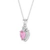 Girls' Royal Heart & Gem Sterling Silver Necklace - In Season Jewelry ...