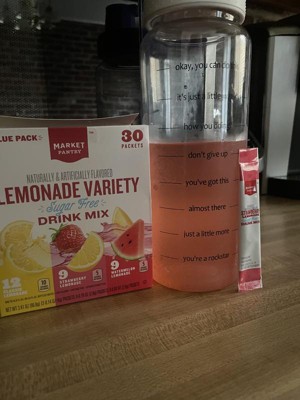 Lemonade Variety Sugar-free Drink Mix - 30ct - Market Pantry™ : Target