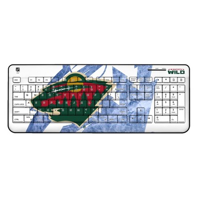 Keyscaper Minnesota Wild Ice Tilt Wireless Usb Keyboard : Target