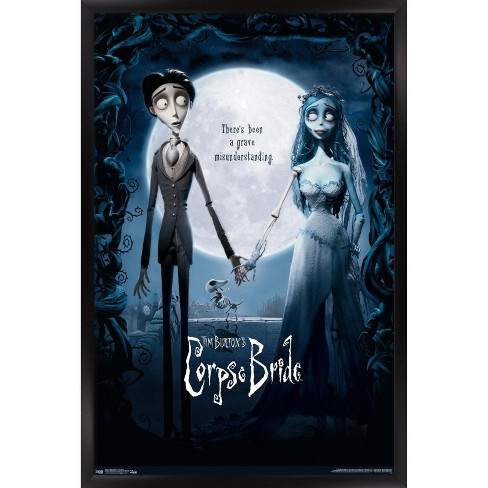Trends International Tim Burton's The Corpse Bride - One Sheet Framed ...
