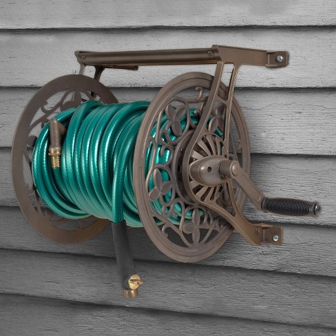 Neverleak hose reel store